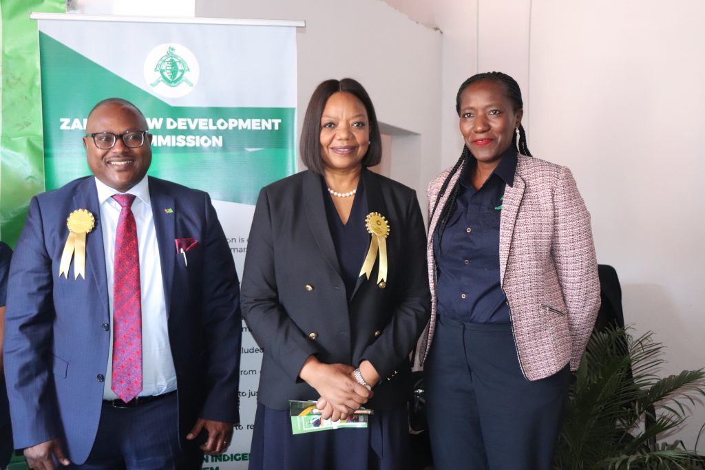 Minister of Justice Hon.Mulambo Haimbe ,SC visits ZLDC Stand – Zambia ...
